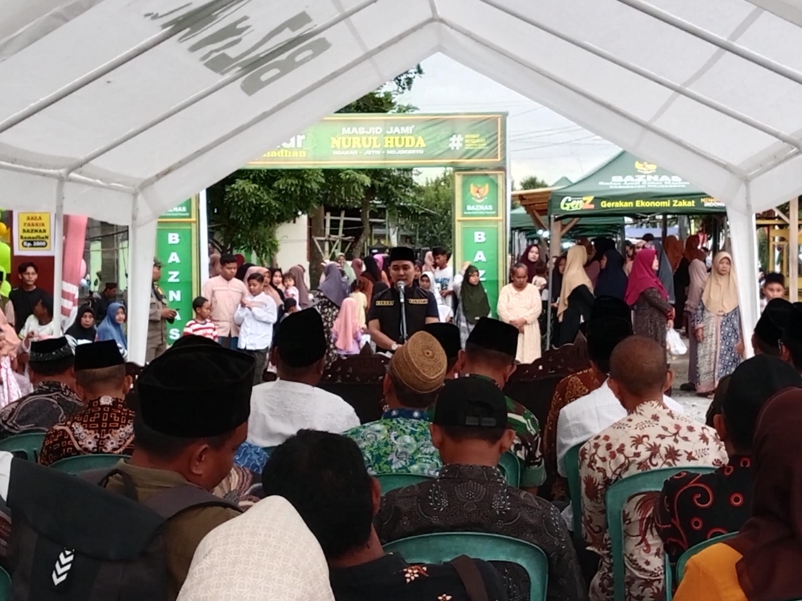 Grand Opening Sentra UMKM Program Z Ifthar Ramadhan 2026 di Desa Ngabar